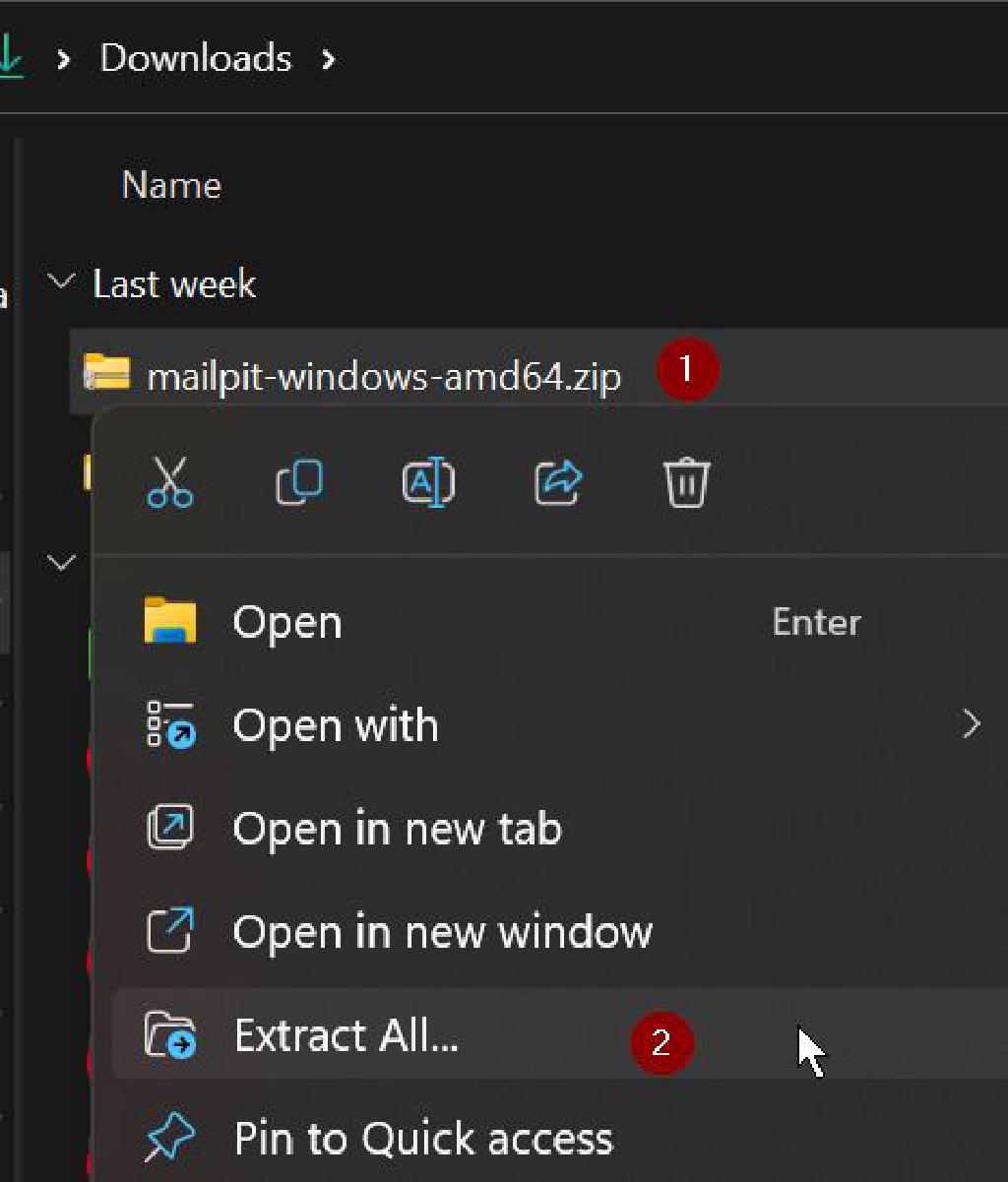 How to install mailpit on Windows and integrate with Laragon · Pen-y-Fan