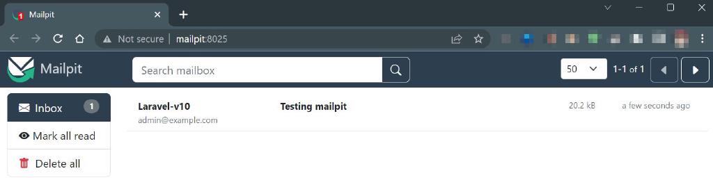 How to install mailpit on Windows and integrate with Laragon · Pen-y-Fan
