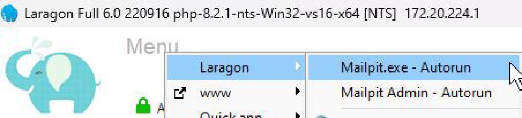 How to install mailpit on Windows and integrate with Laragon · Pen-y-Fan
